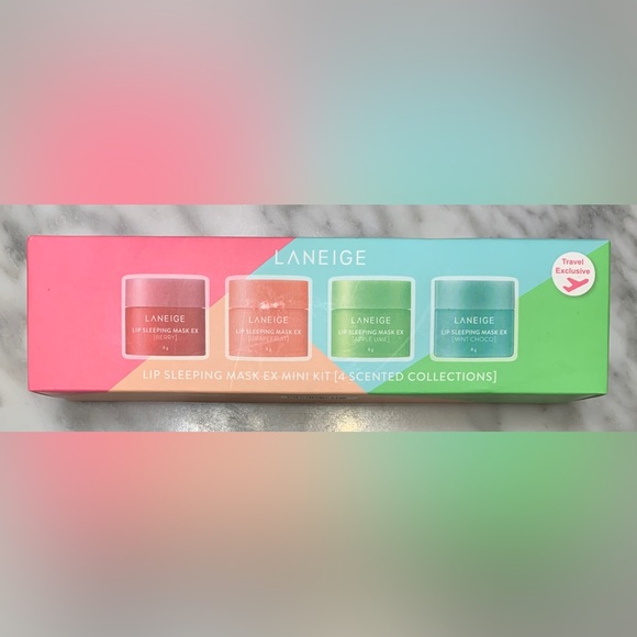 Lineage | Makeup | Nwt Lineagelip Sleeping Mask Ex Mini Kit 4 Flavors ...